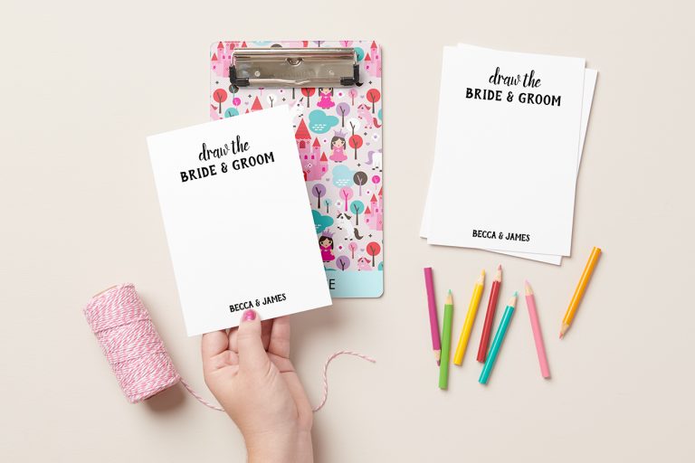 DIY: Wedding Activity Kit for Kids | Zazzle Ideas