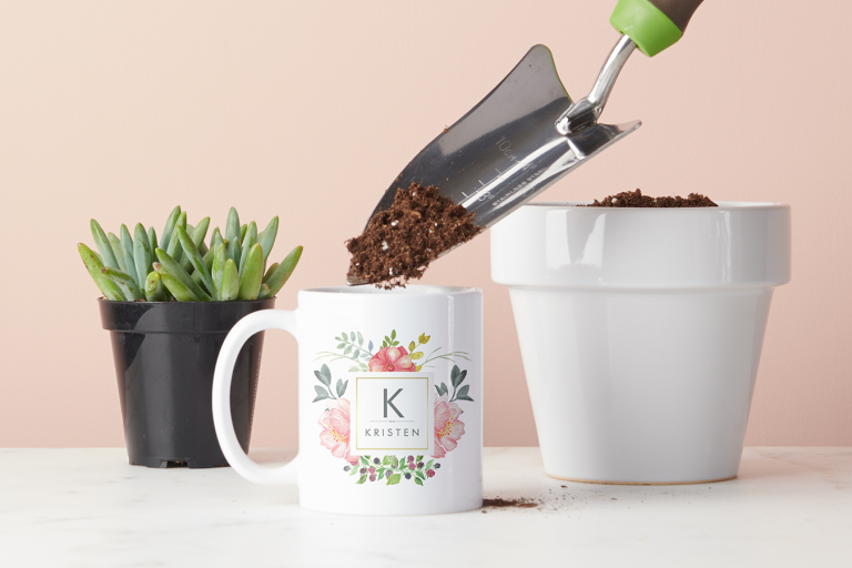DIY: Succulent Mug Planter | Zazzle Ideas