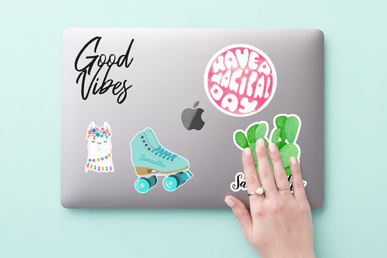Laptop Sticker Ideas - How to Decorate Your Laptop with Stickers ...