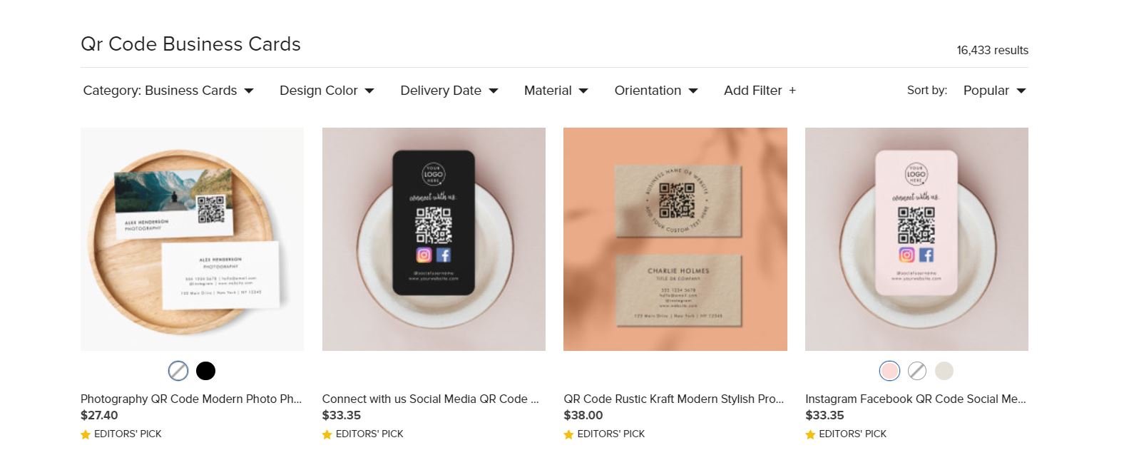 15 Innovative QR Codes for Business Cards | Zazzle Ideas