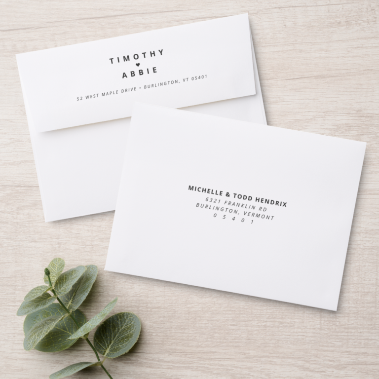 How to Address Wedding Invitation Envelopes | Zazzle Ideas