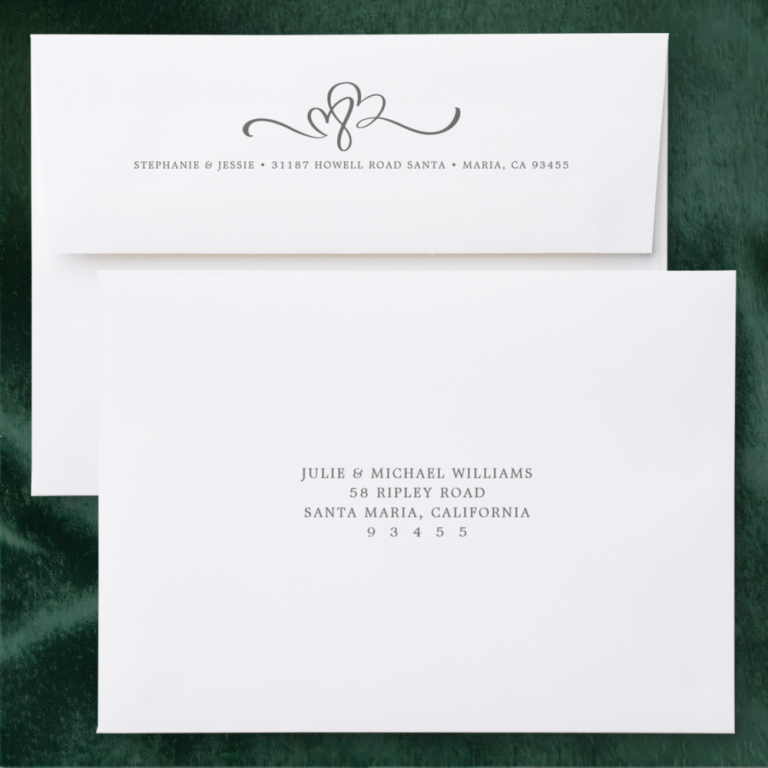 How to Address Wedding Invitation Envelopes | Zazzle Ideas