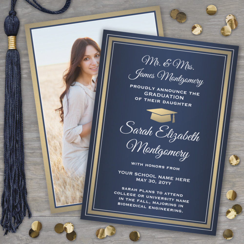 Graduation announcements ideas store